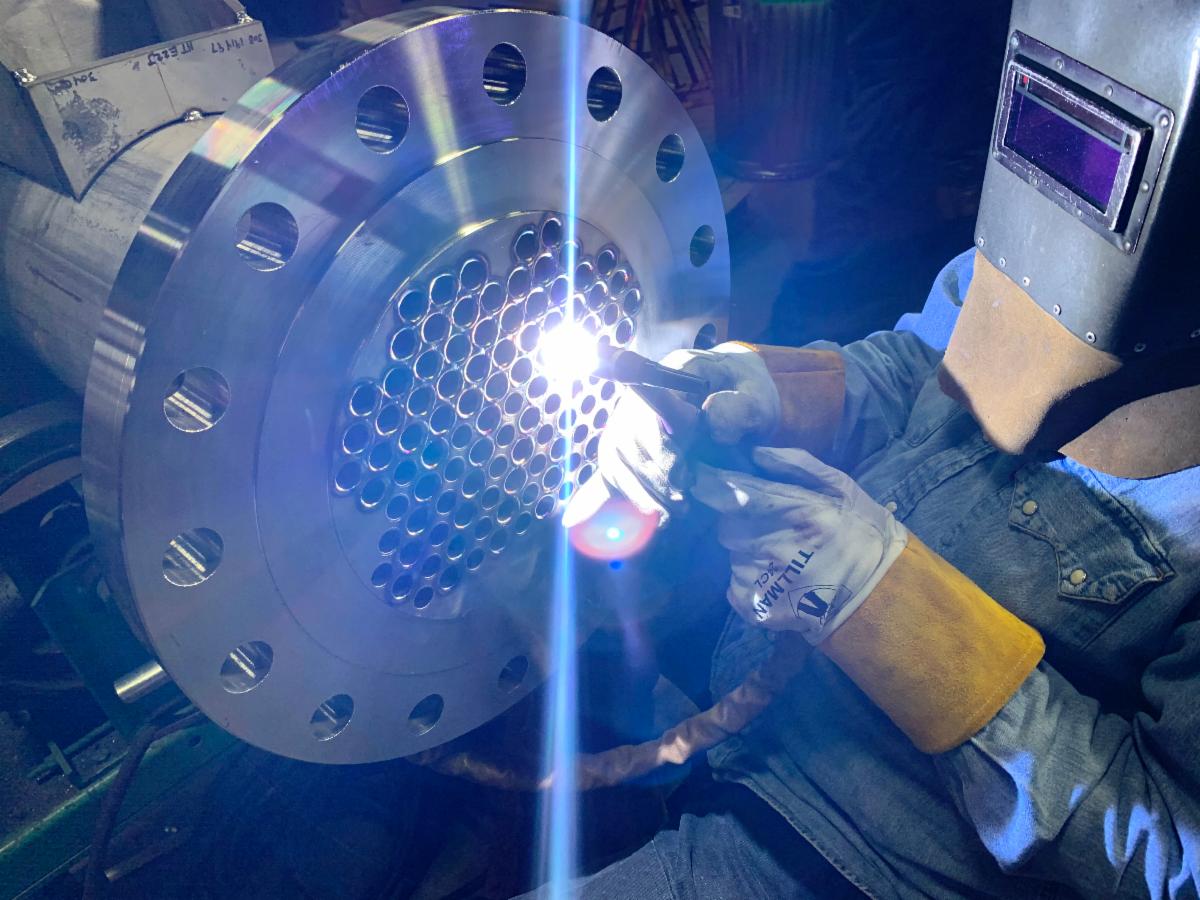 Shell & Tube Heat Exchanger - Seal Welding - See our Video! - C H Murphy || Clark-Ullman