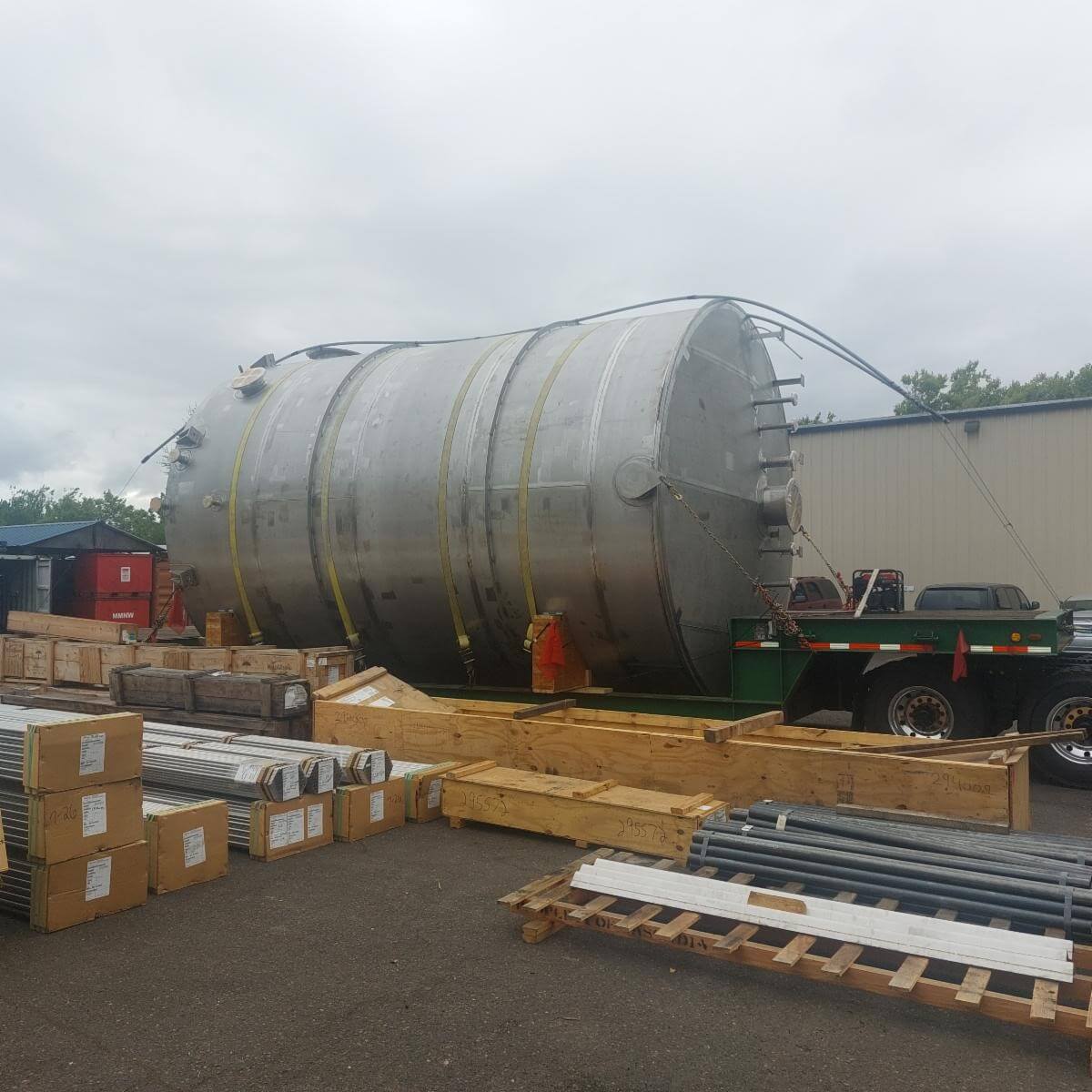 Shipping Large Chemical Tank - C H Murphy || Clark-Ullman