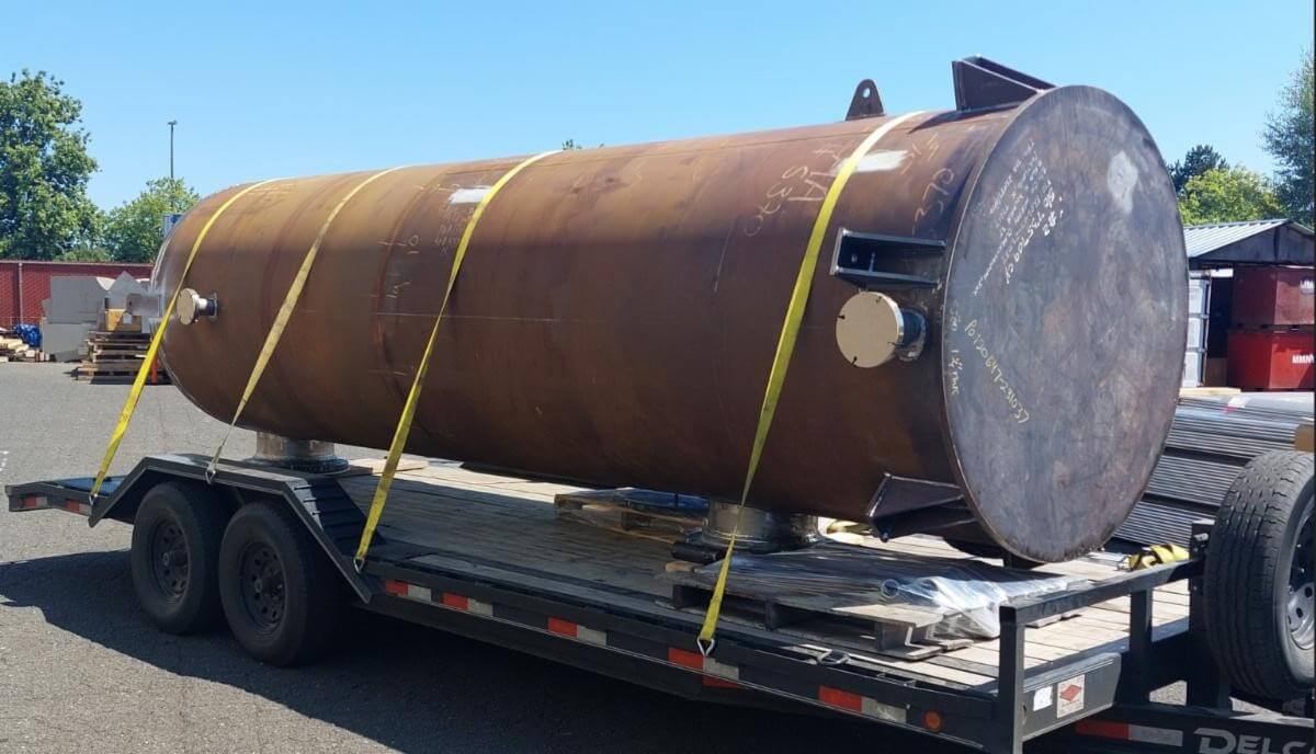 Shipping Large Chemical Tank - C H Murphy || Clark-Ullman